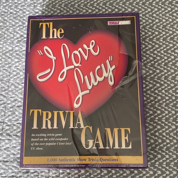 I Love Lucy | Games | Love Lucy Trivia Game Based On Escapes Of I Love ...